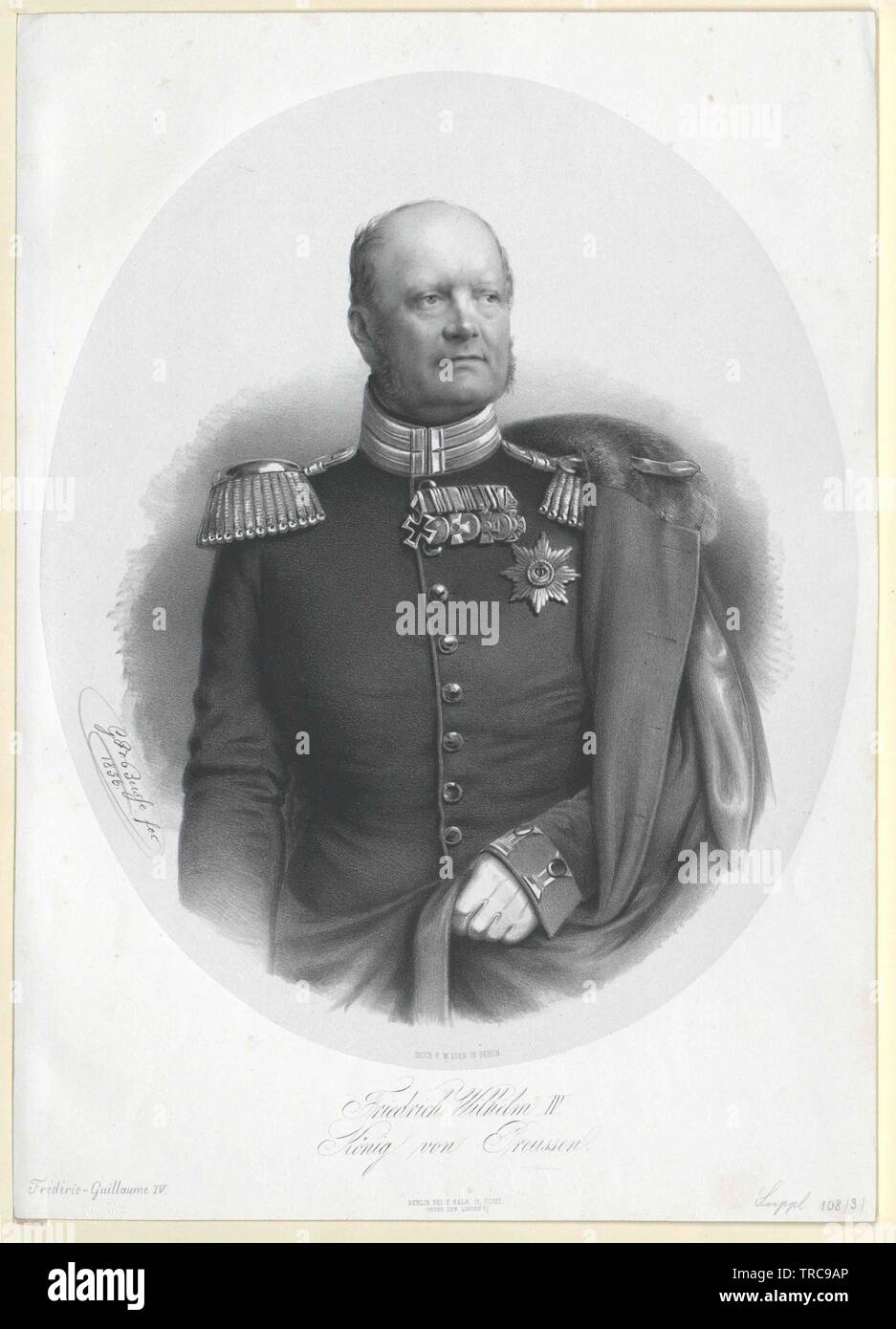 Frederic william iv hi-res stock photography and images - Alamy