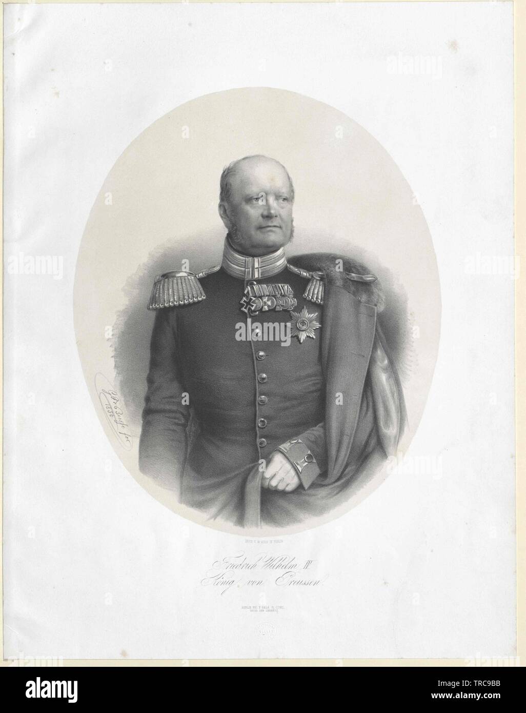 Frederick Wilhelm IV, King of Prussia, Additional-Rights-Clearance-Info ...