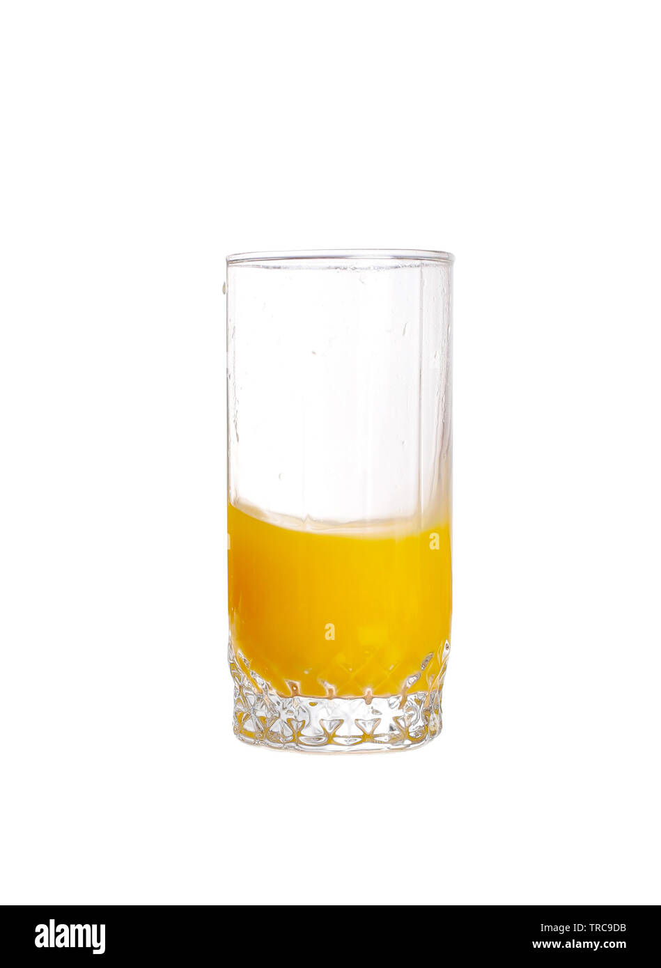 Empty Glass Of Juice