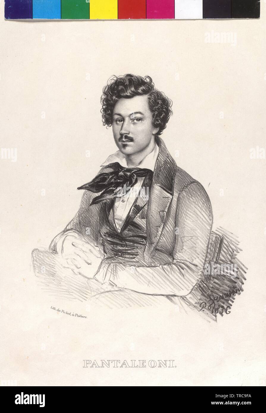 Pantaleoni, Luigi, lived circa 1830, Additional-Rights-Clearance-Info ...