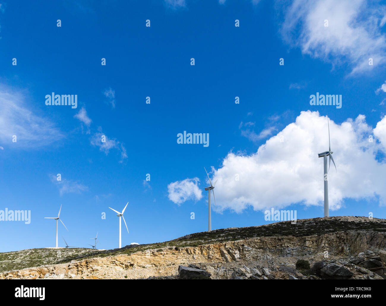Wind turbine array hi-res stock photography and images - Alamy