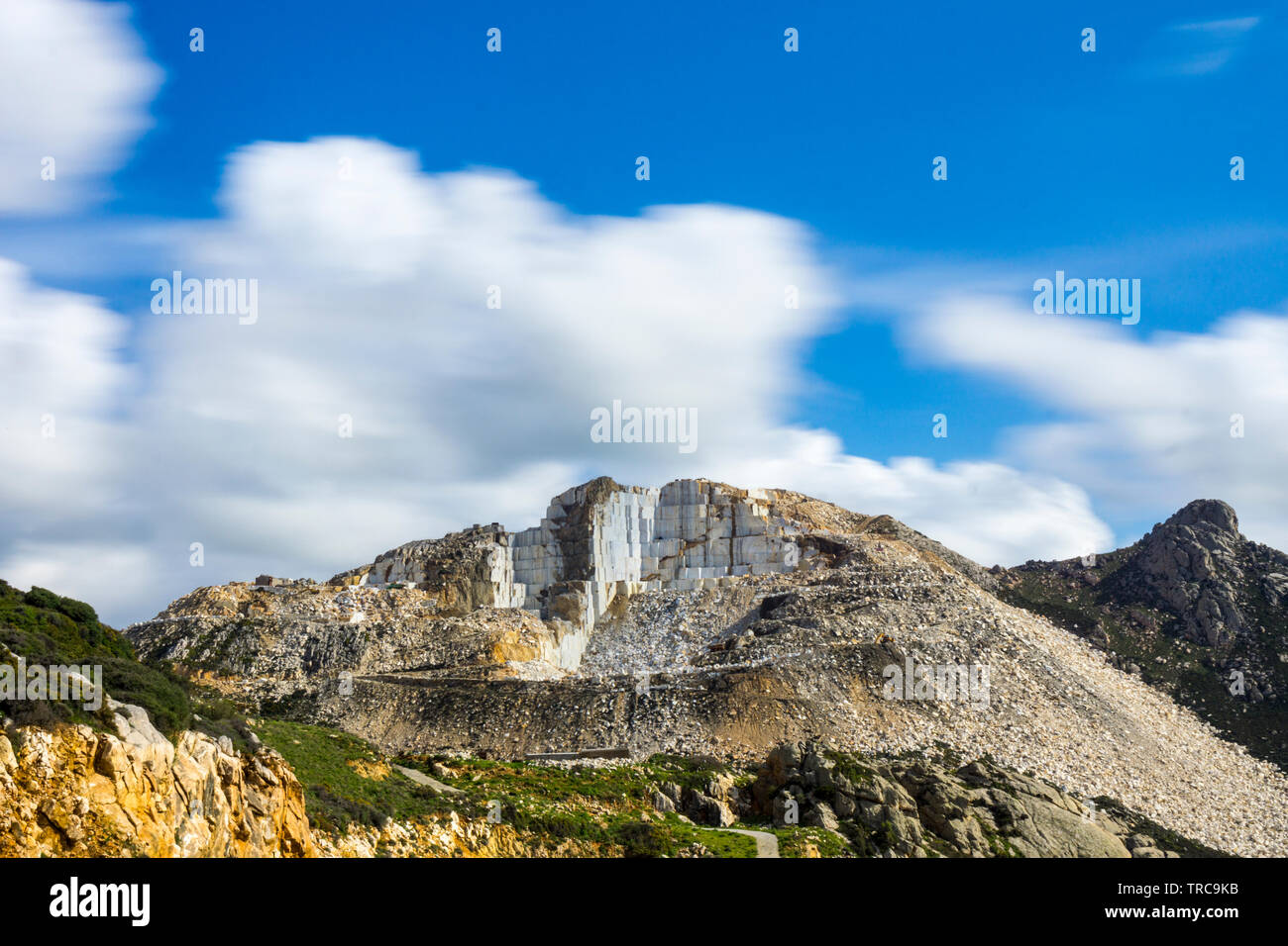 Marble quarry greece hi-res stock photography and images - Alamy
