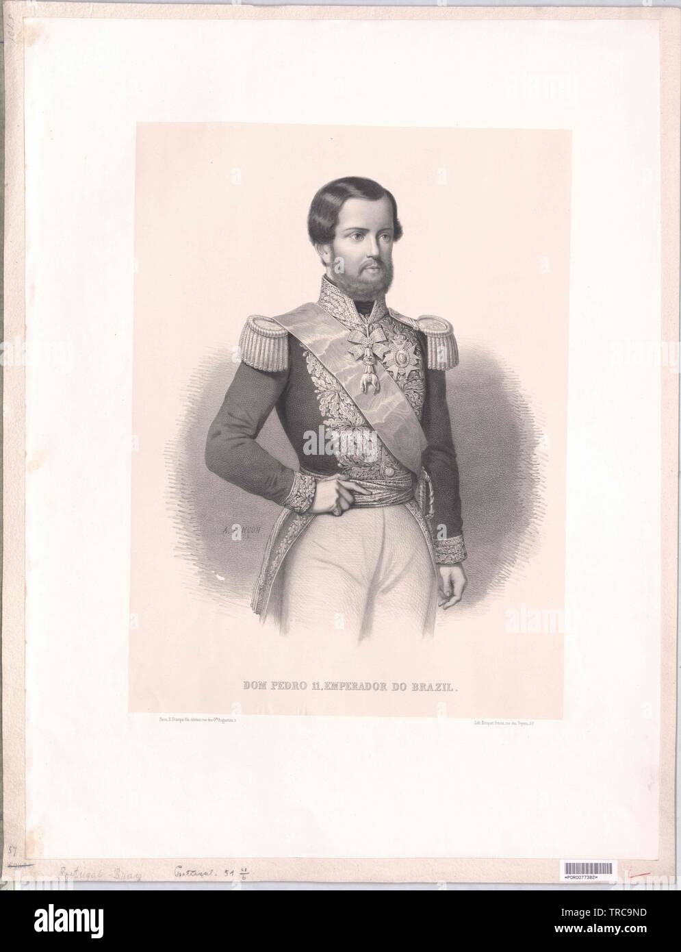 Peter II, Emperor of Brazil, Additional-Rights-Clearance-Info-Not ...