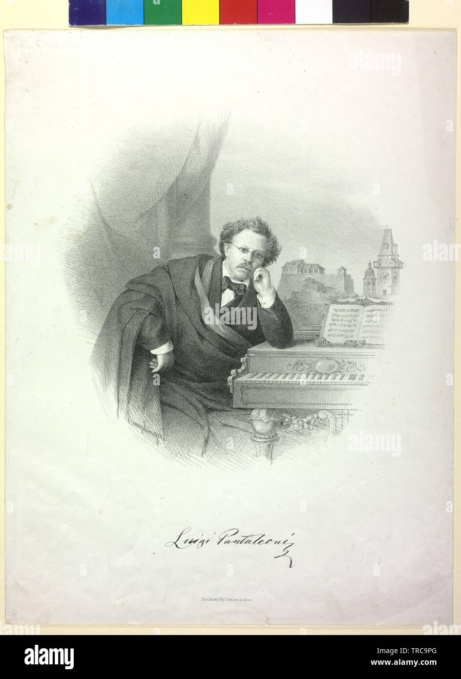 Pantaleoni, Luigi, lived circa 1830, Additional-Rights-Clearance-Info ...