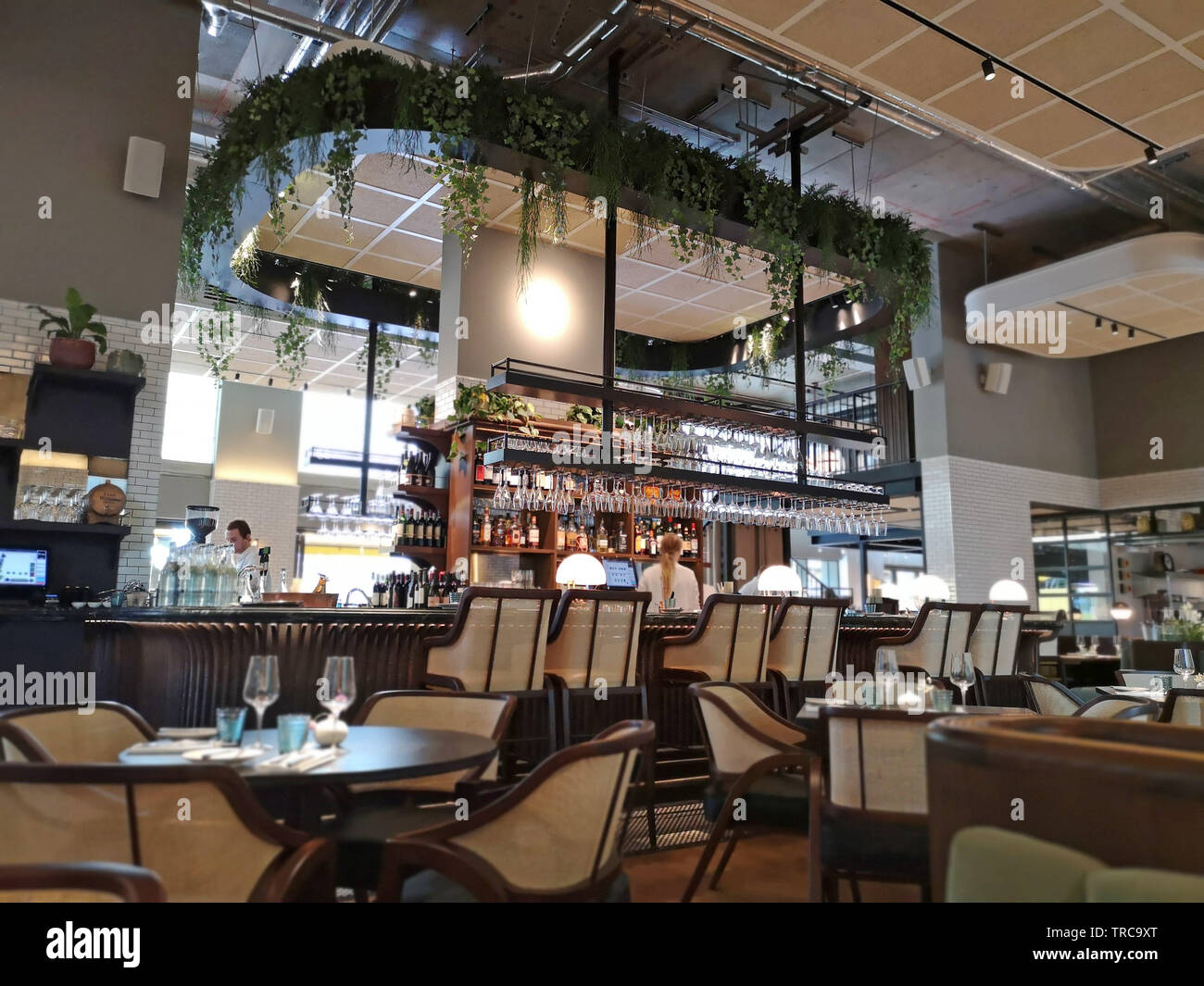Darby's restaurant in Embassy Gardens in Nine Elms in south London. 31 ...