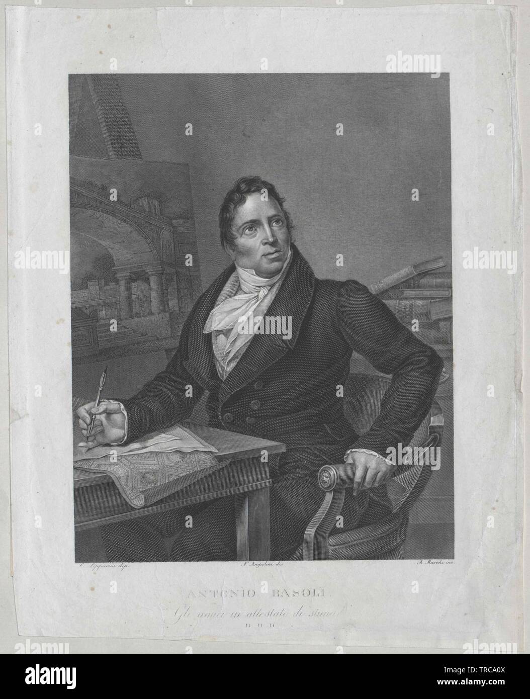 Basoli, Antonio, lived after 1800, Additional-Rights-Clearance-Info-Not ...