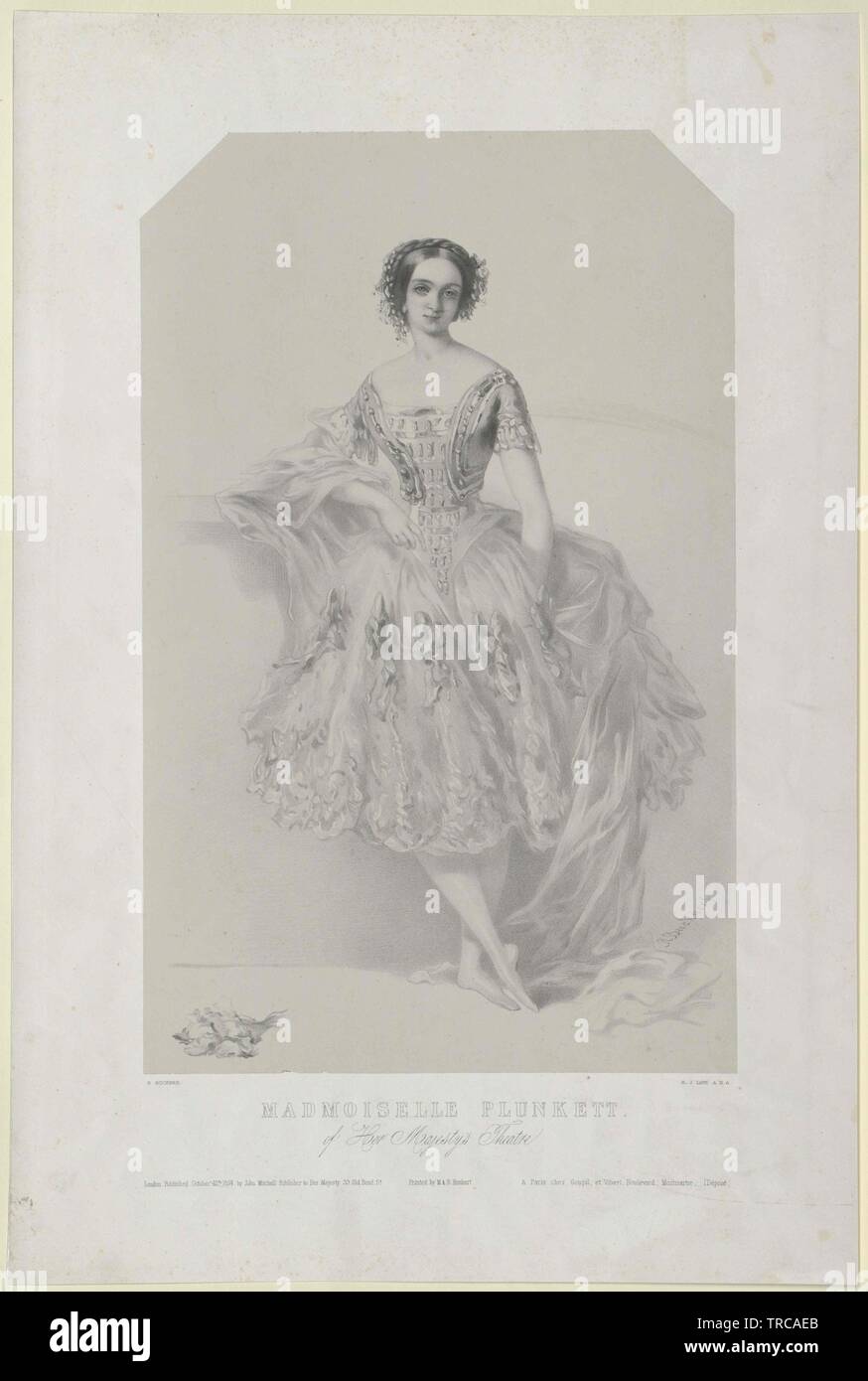 Plunkett, Marie Adeline, lived circa 1844, Additional-Rights-Clearance ...