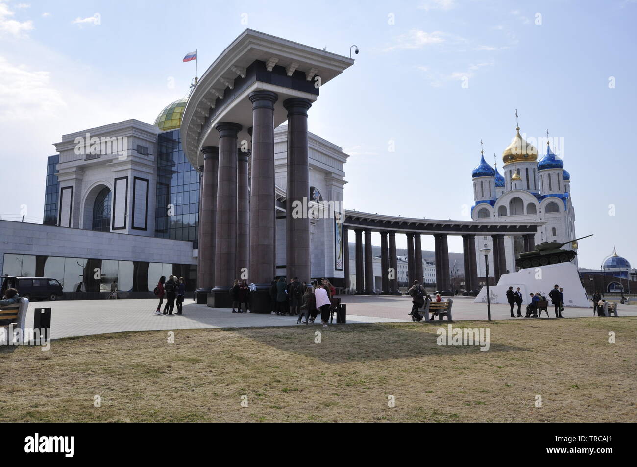 Pobeda museum and memorial complex, Victory Square, Yuzhno-Sakhalinsk ...