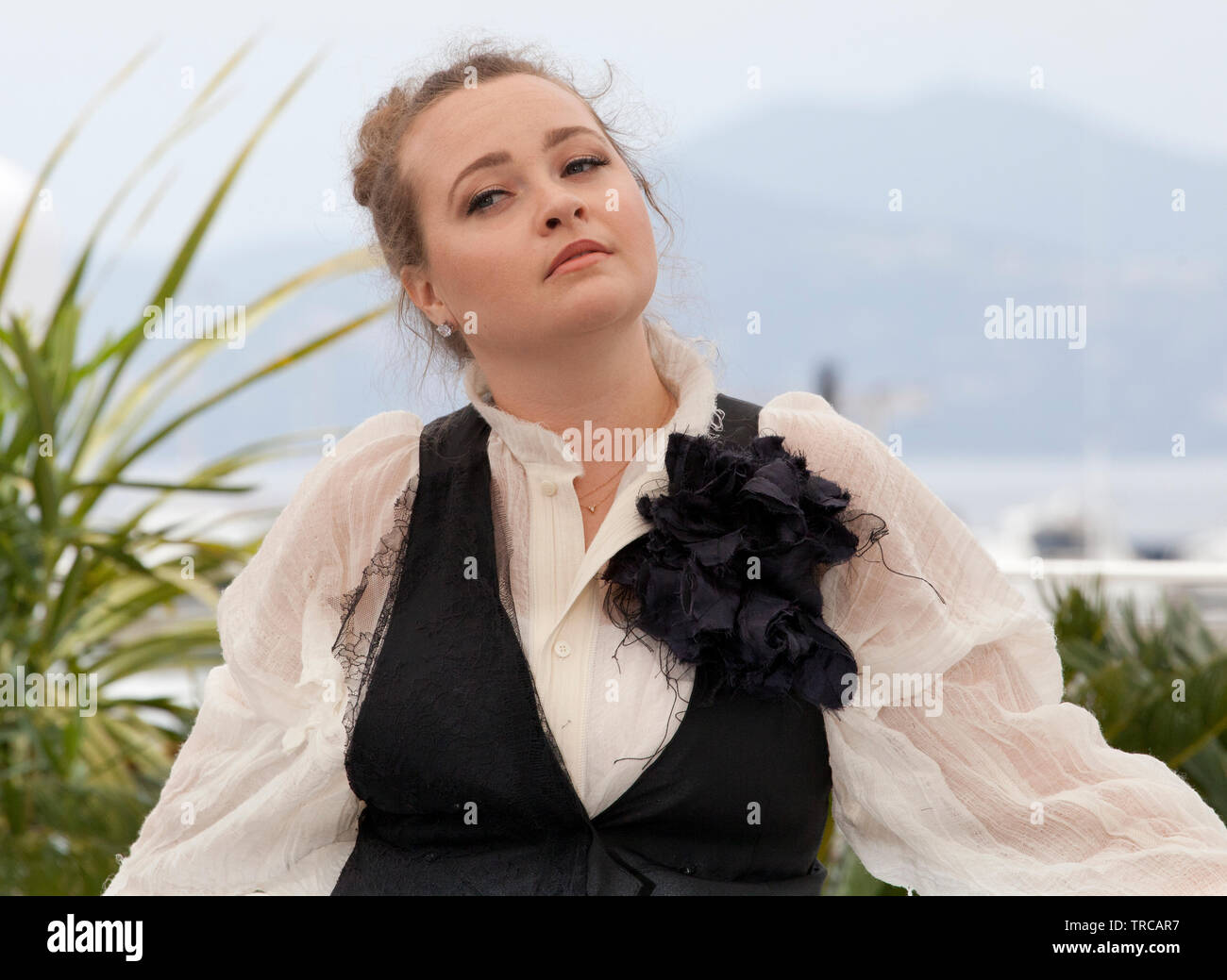 Actress Kristina Schneider at Once in Trubchevsk film photo call at the ...