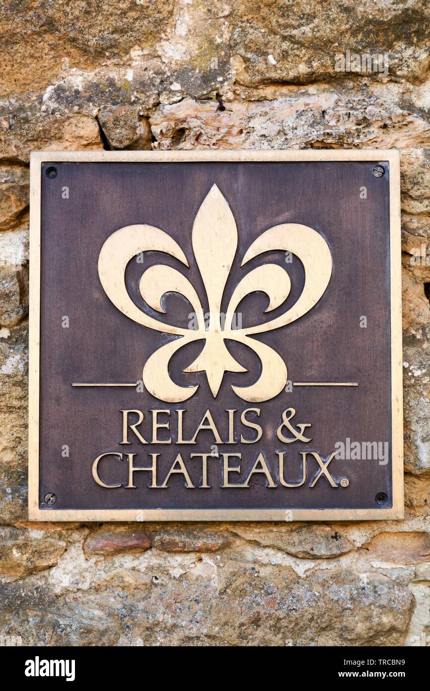 Relais chateaux sign hi-res stock photography and images - Alamy