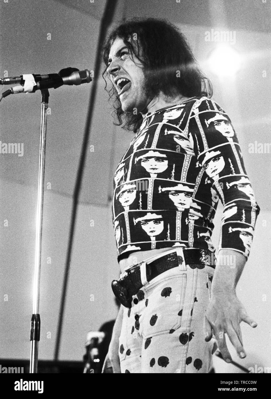 LONDON - JUNE 03: Joe Cocker performs live on stage at Crystal Palace Bowl in London on June 03 ...