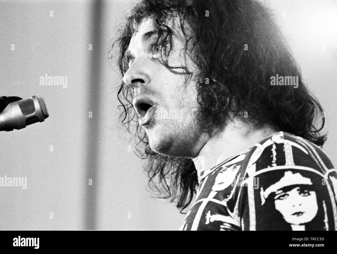 LONDON - JUNE 03: Joe Cocker performs live on stage at Crystal Palace Bowl in London on June 03 ...