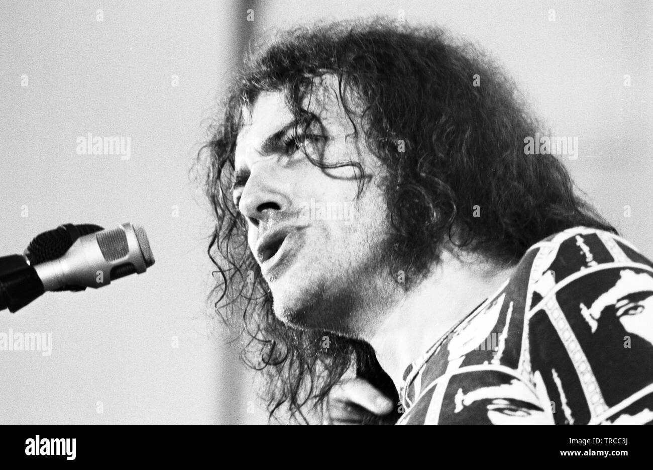 LONDON - JUNE 03: Joe Cocker performs live on stage at Crystal Palace ...