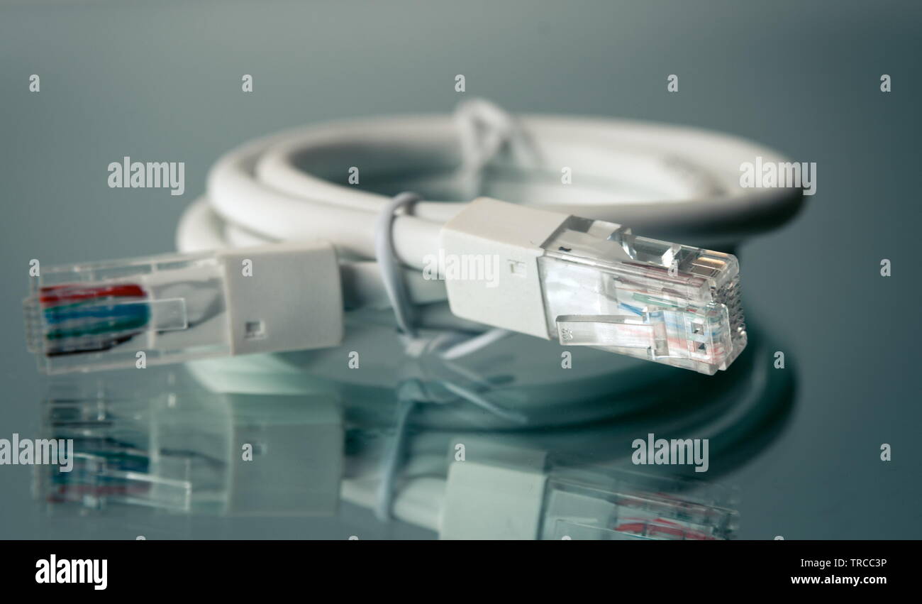 Network cables concept office hi-res stock photography and images - Alamy