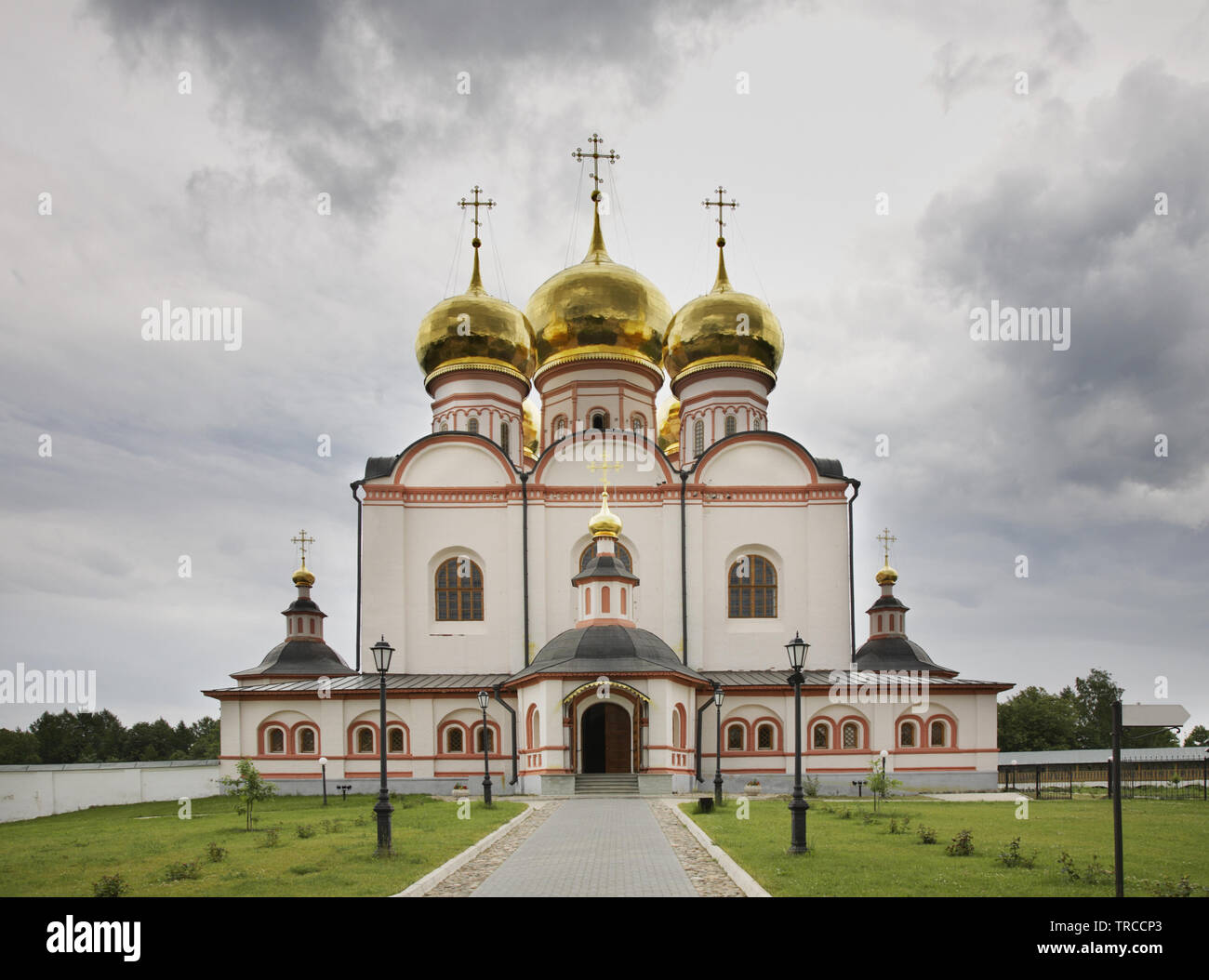 Iversky monastery hi-res stock photography and images - Alamy