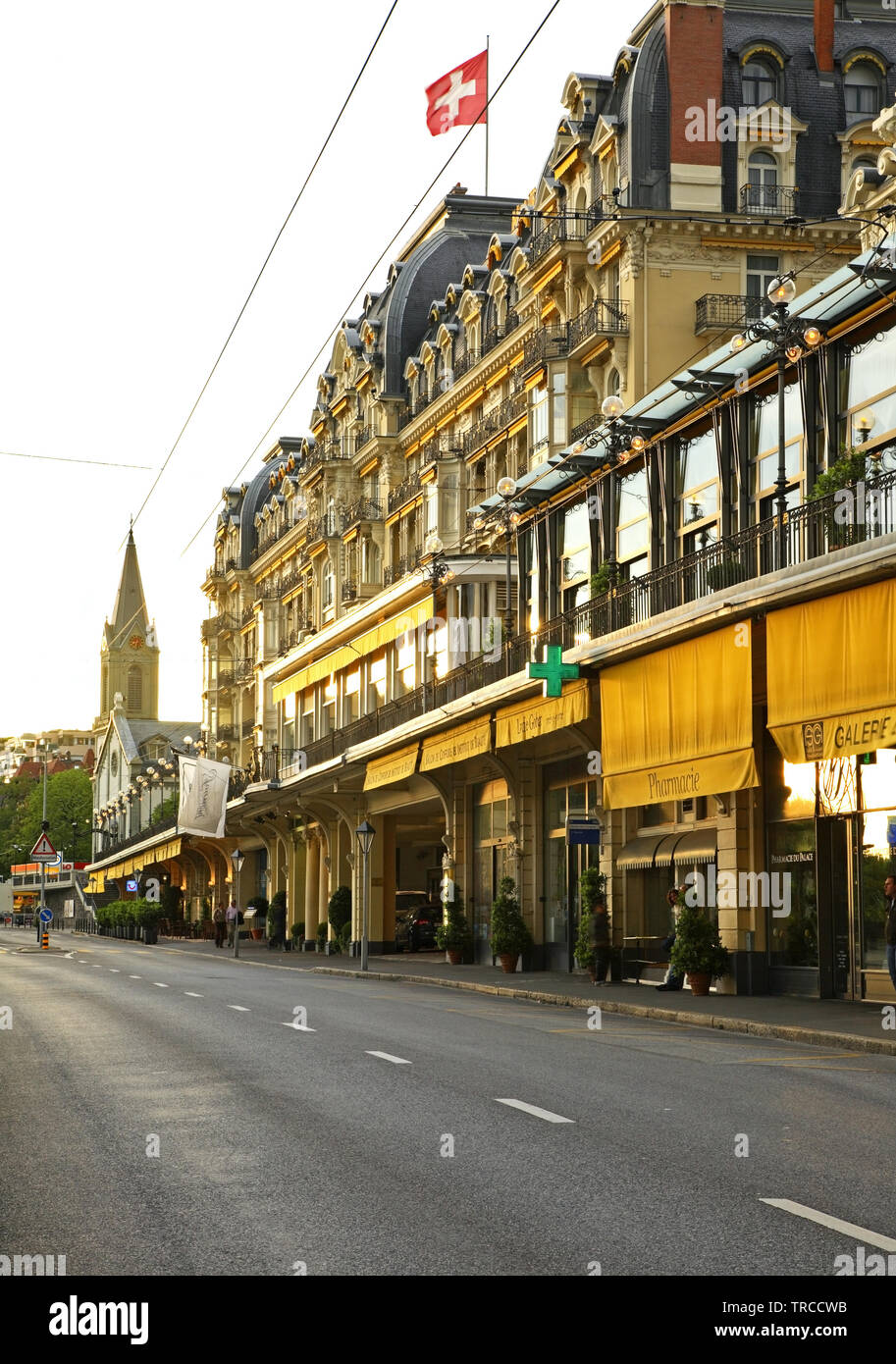 Grand rue street scene in hi-res stock photography and images - Alamy