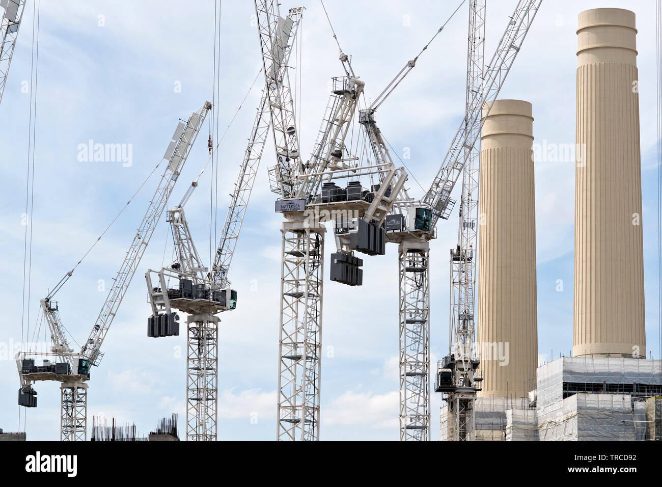 Battersea Power Station Regeneration High Resolution Stock Photography ...