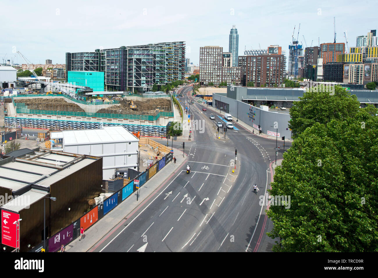 Nine elms lane development hi-res stock photography and images - Alamy