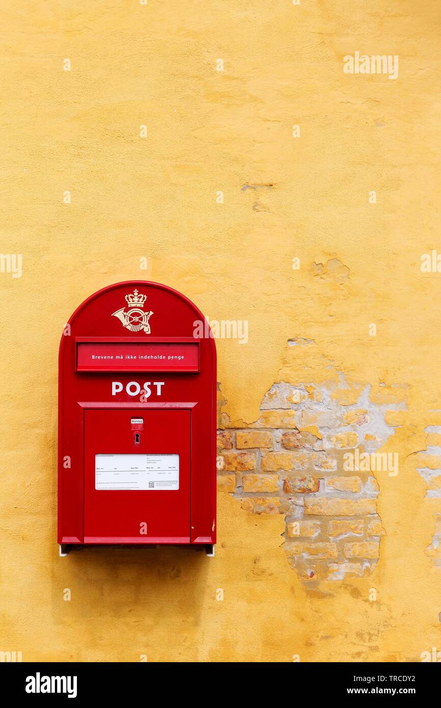 Danish post box hi-res stock photography and images - Alamy