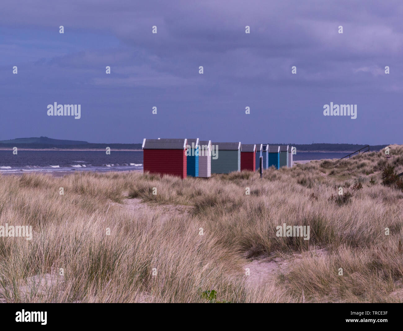 Scottish beach huts hi-res stock photography and images - Alamy