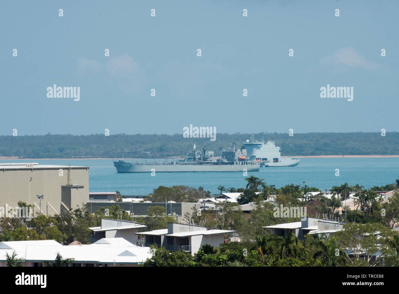 Darwin, Northern Territory, Australia-September 2,2018: Naval vessels ...