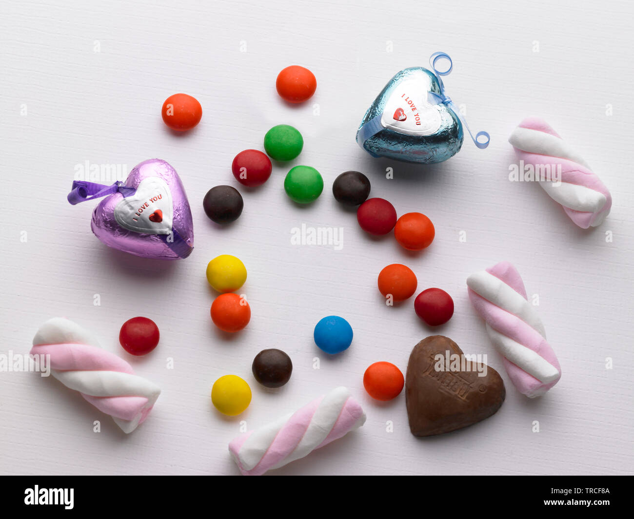 STILL LIFE OF ASSORTED CHOCOLATES AND CANDIES Stock Photo - Alamy