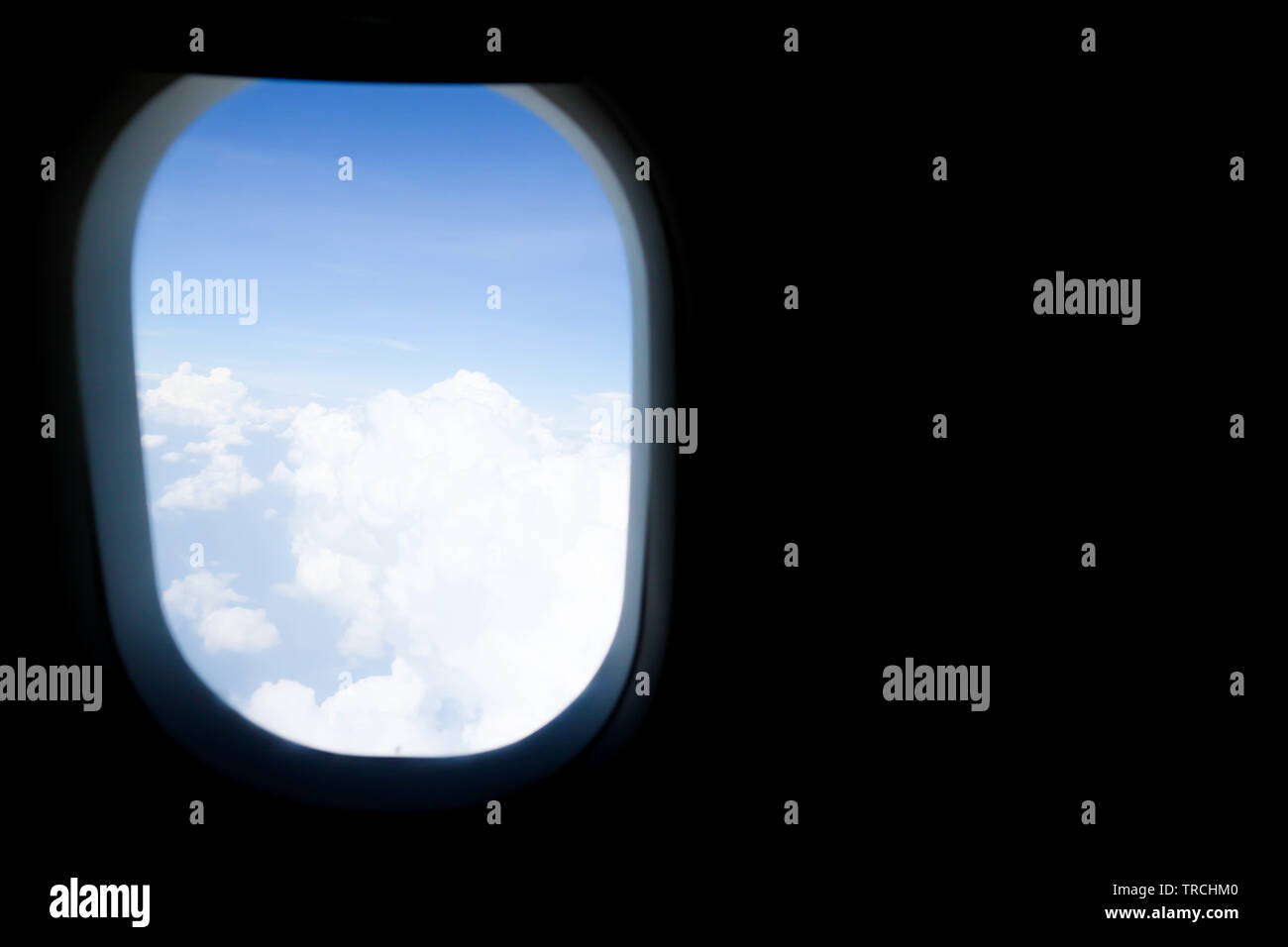 on the plane,window of the plane Stock Photo - Alamy