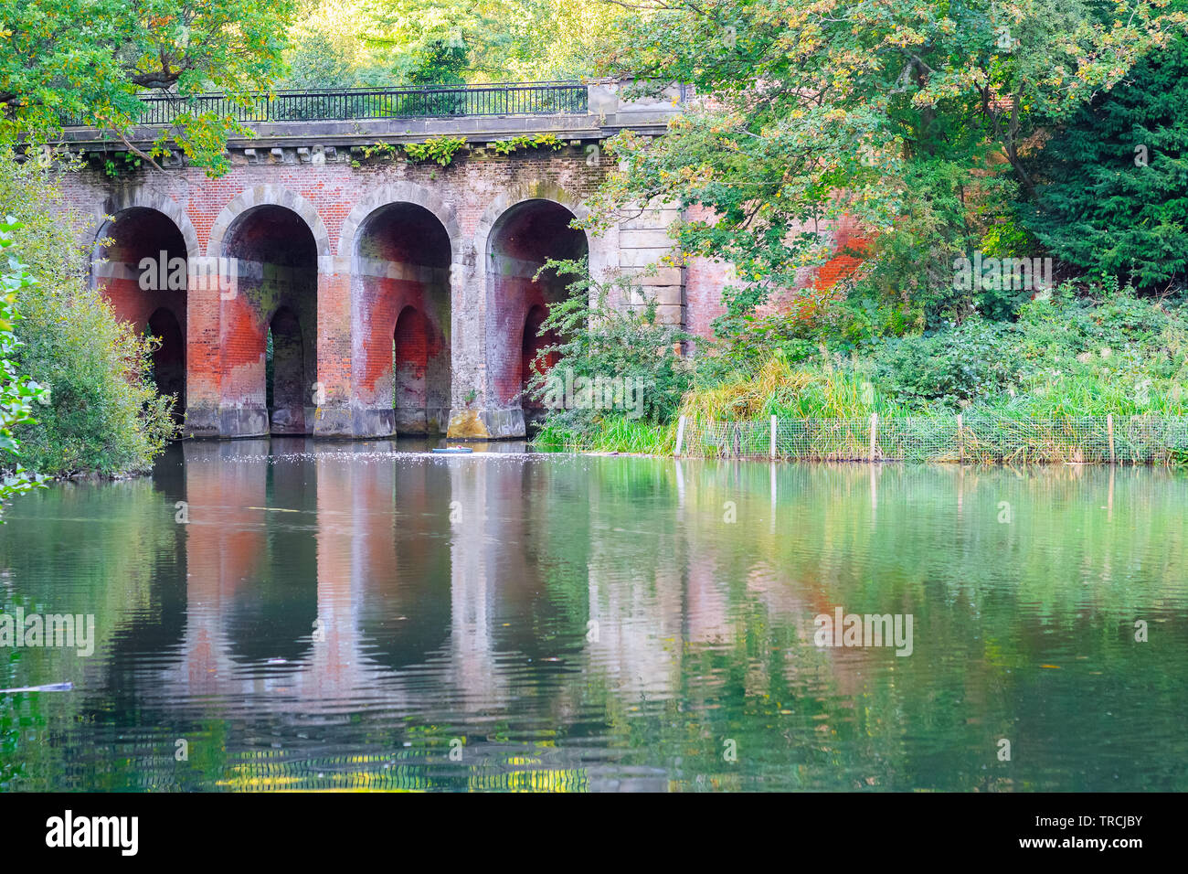 Hampstead heath london england uk lake hi-res stock photography and ...