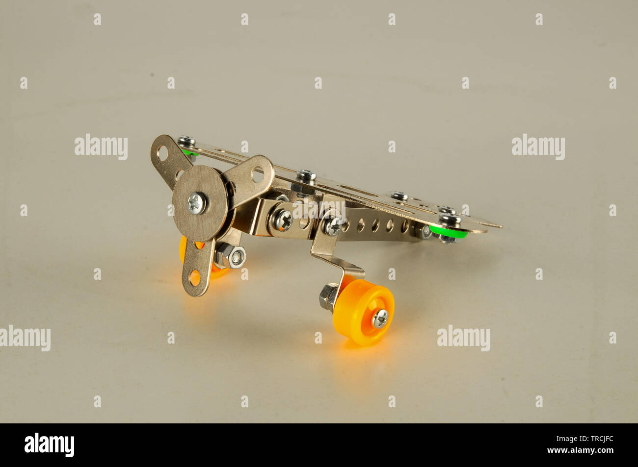 Photo picture of a Small toy metal plane airplane Stock Photo - Alamy