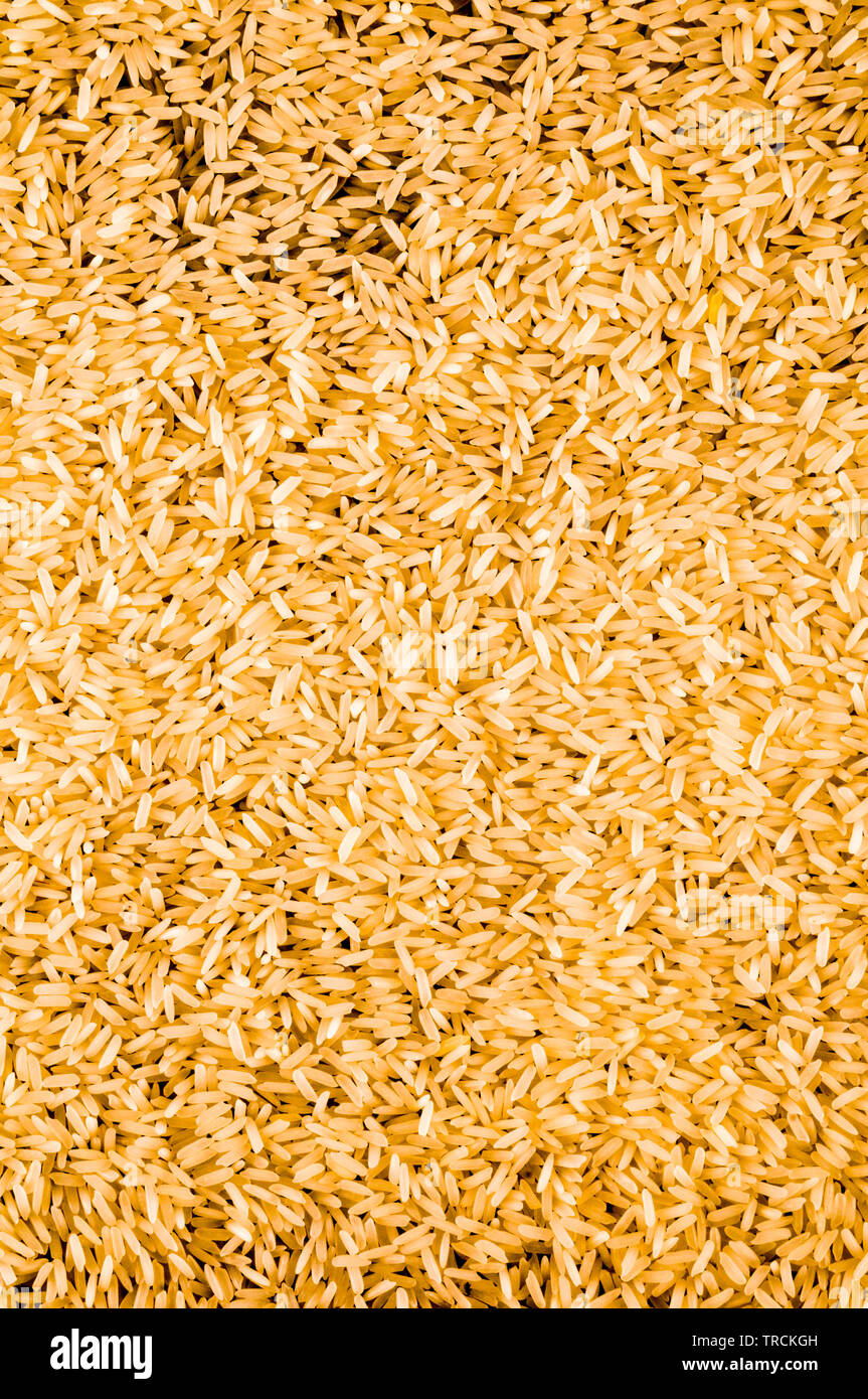Photo picture of Organic brown rice texture background Stock Photo - Alamy