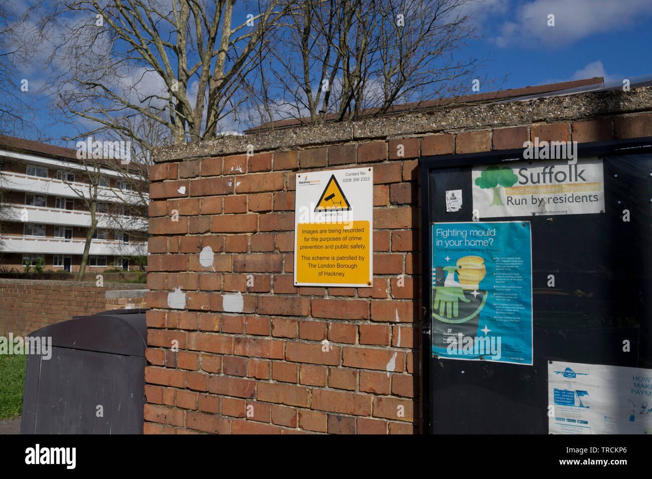 Run-down council housing estate in east London,England,UK Stock Photo ...