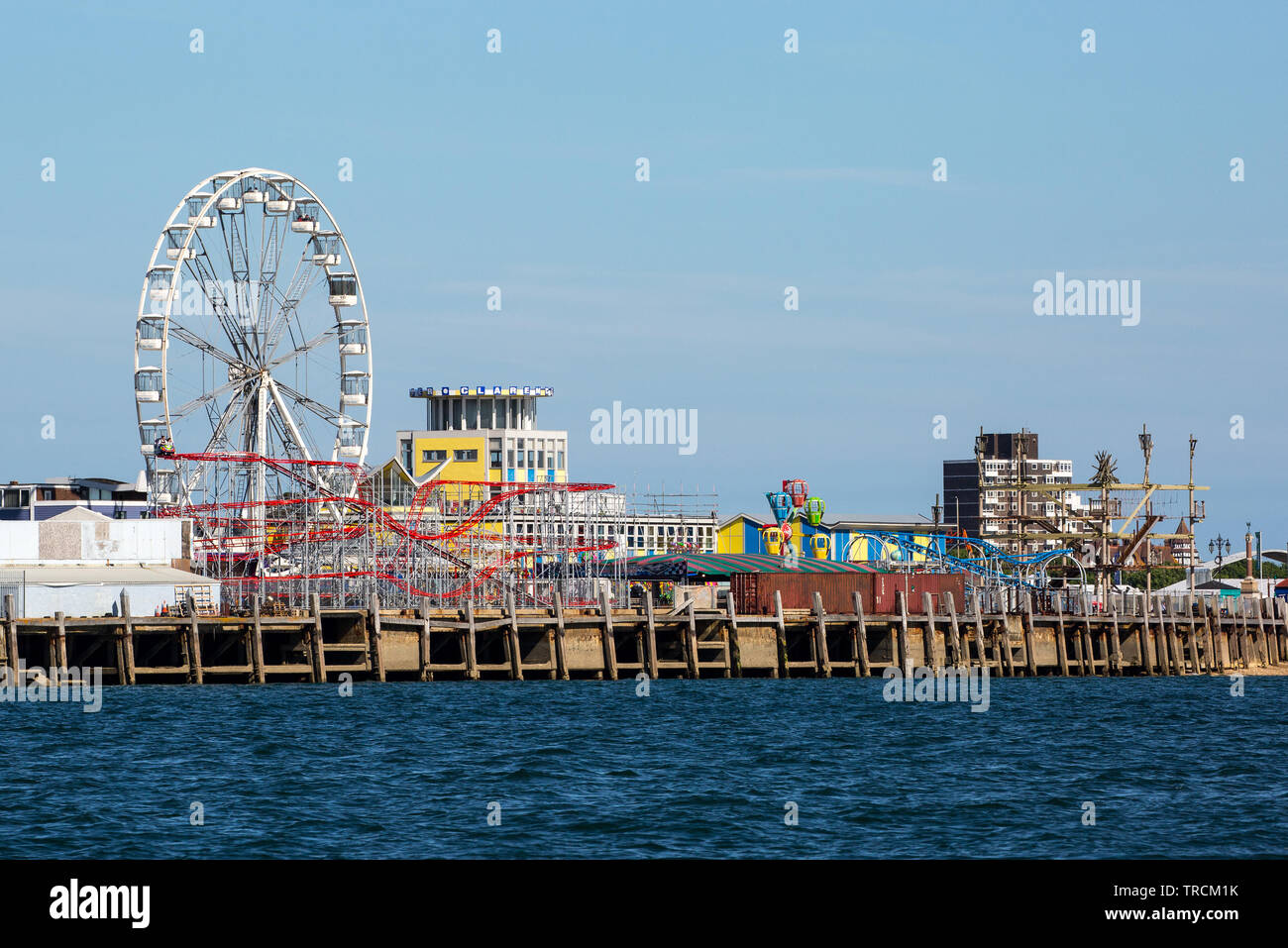 Clarence Pier in Southsea, Portsmouth, Hampshire, UK Stock Photo - Alamy