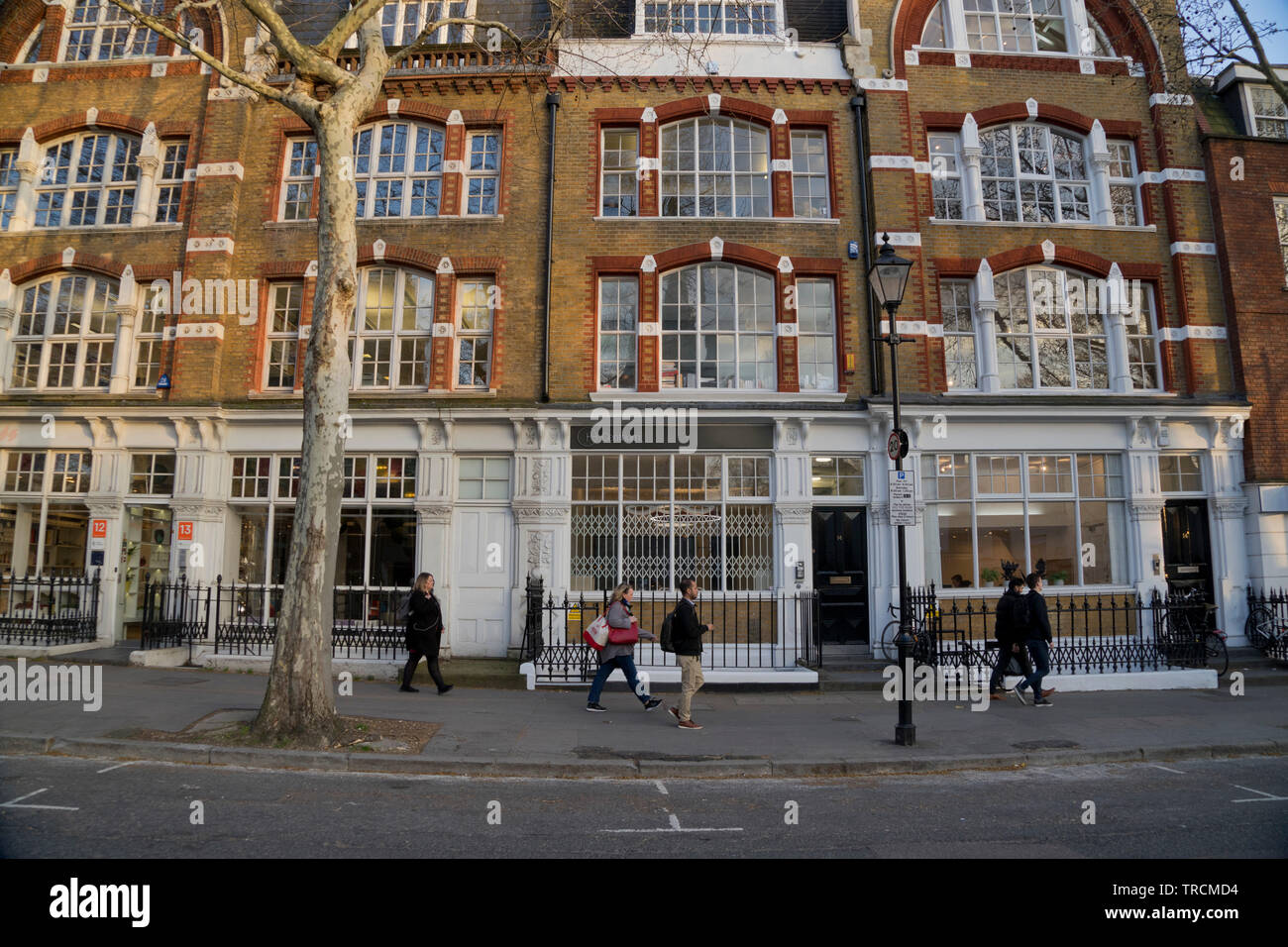 Period listed buildings in Clerkenwell Green, Islington,London,England ...