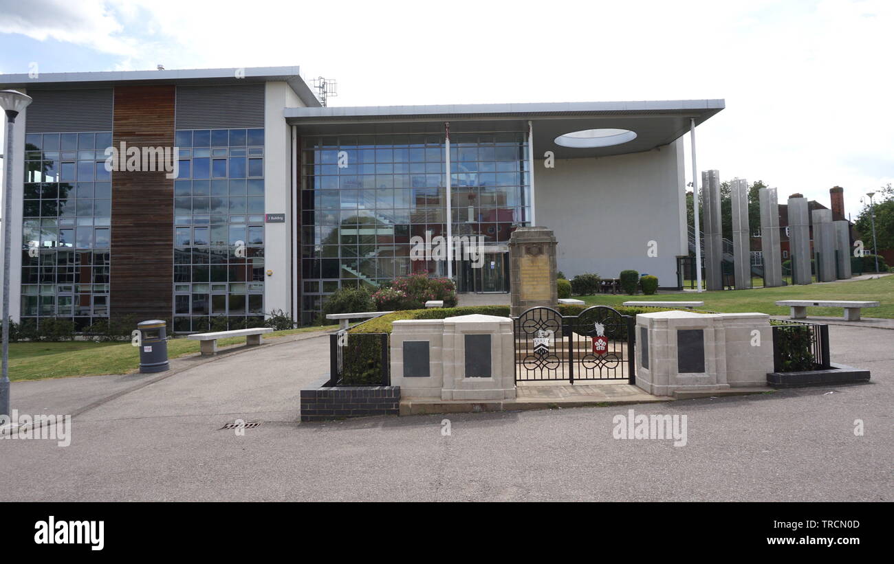 Wyggeston & Queen Elizabeth 1 College Stock Photo - Alamy