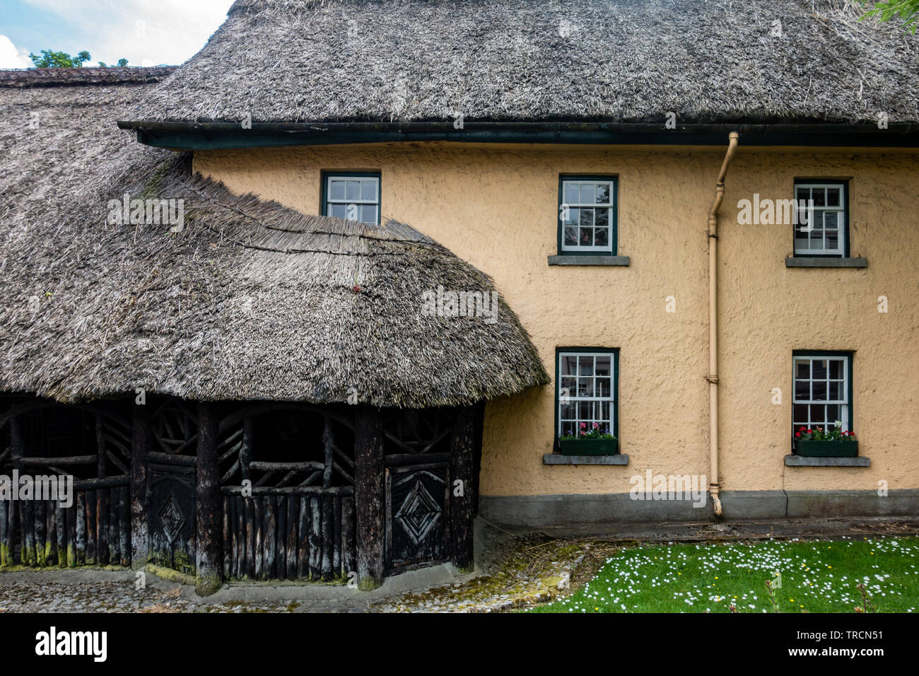 Ireland Thatched Roof House