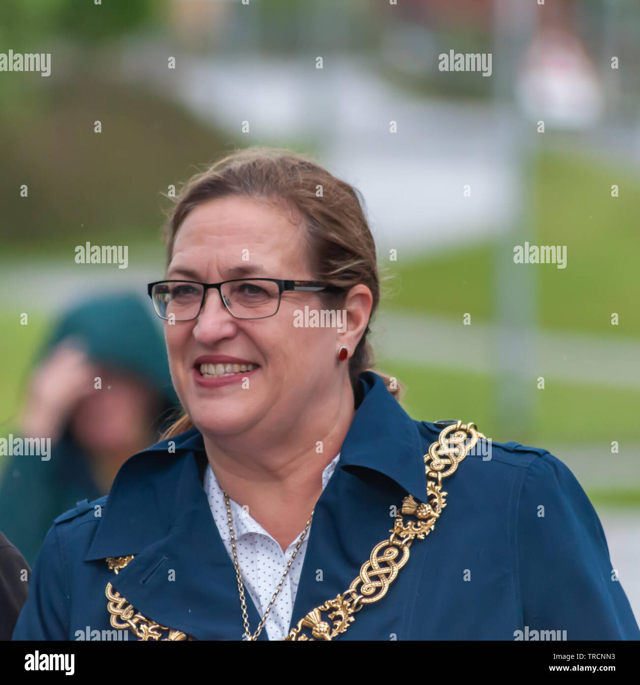 Glasgow, Scotland, UK. 3rd June, 2019. The Lord Provost Of Glasgow Eva ...