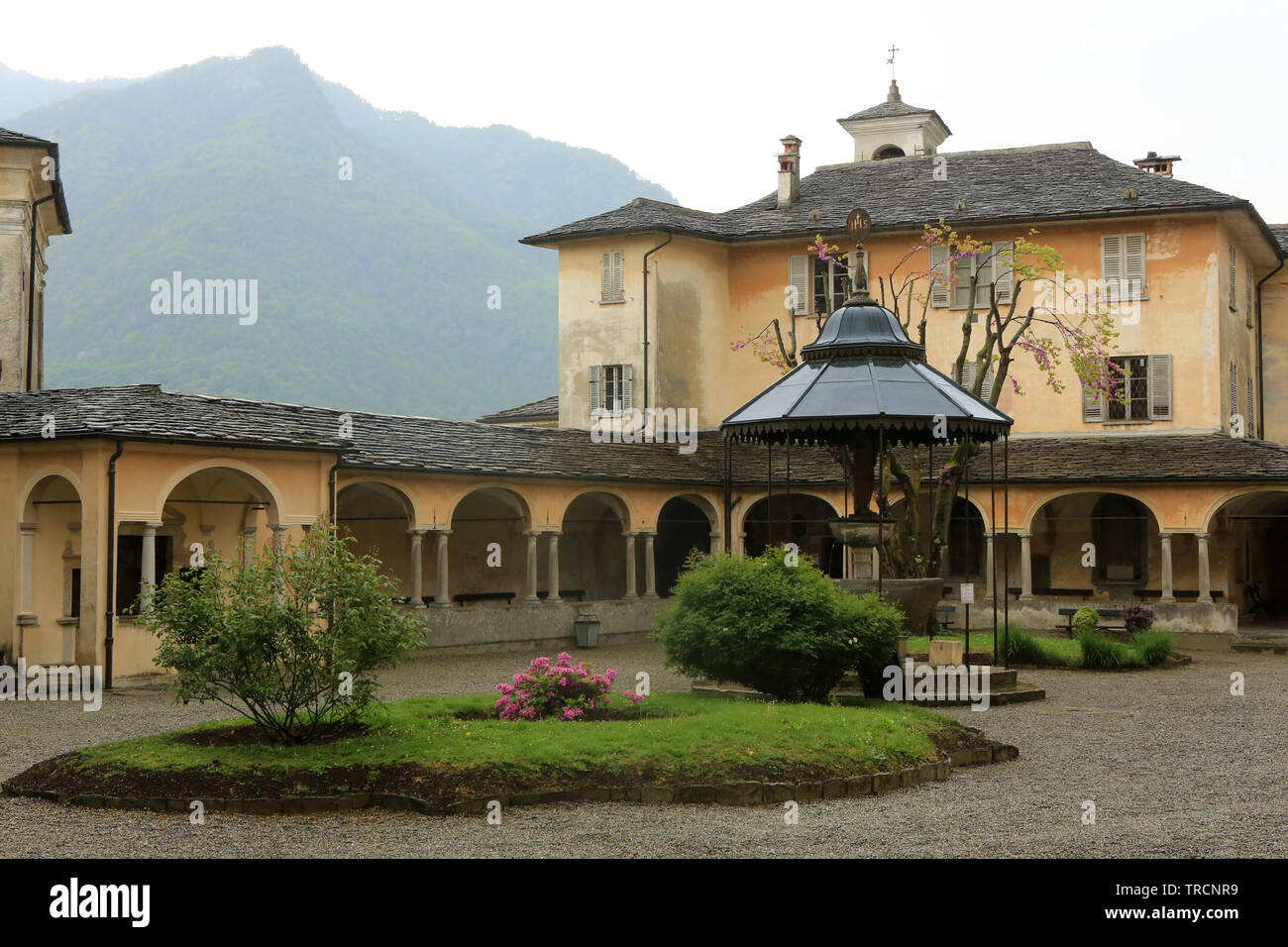 Sanctuaire. Mont Sacré de Varallo Sesia. Italie. Sanctuary. Sacro Monte ...