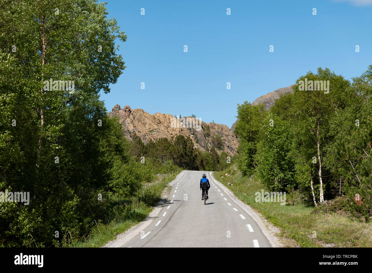 Cycling in leka hi-res stock photography and images - Alamy