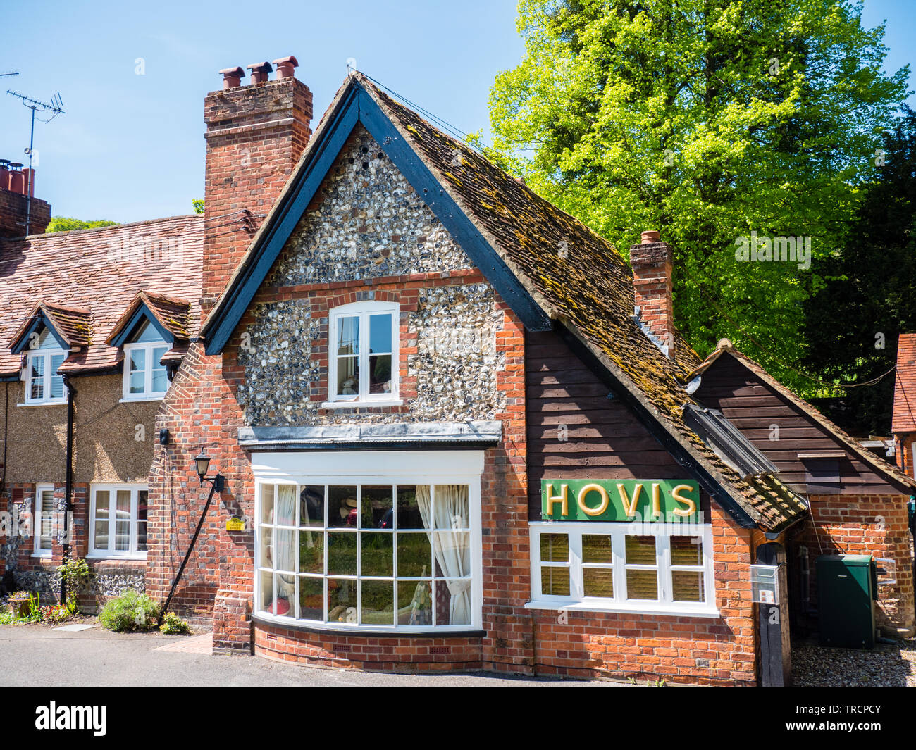 Old Bakery with Hovis Sign, Hambleden Village, Wycombe district ...