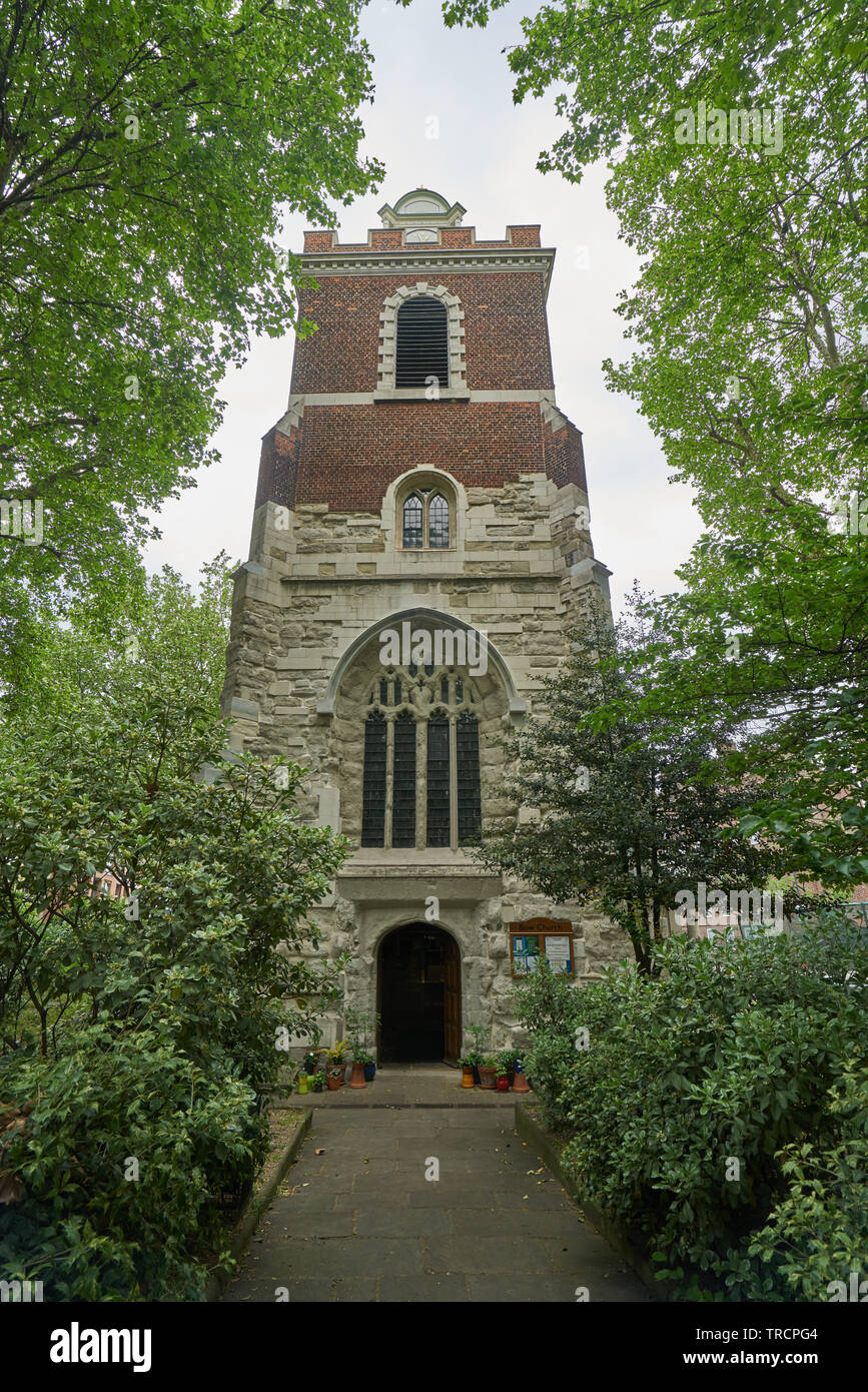 bow church bromley by bow Stock Photo - Alamy