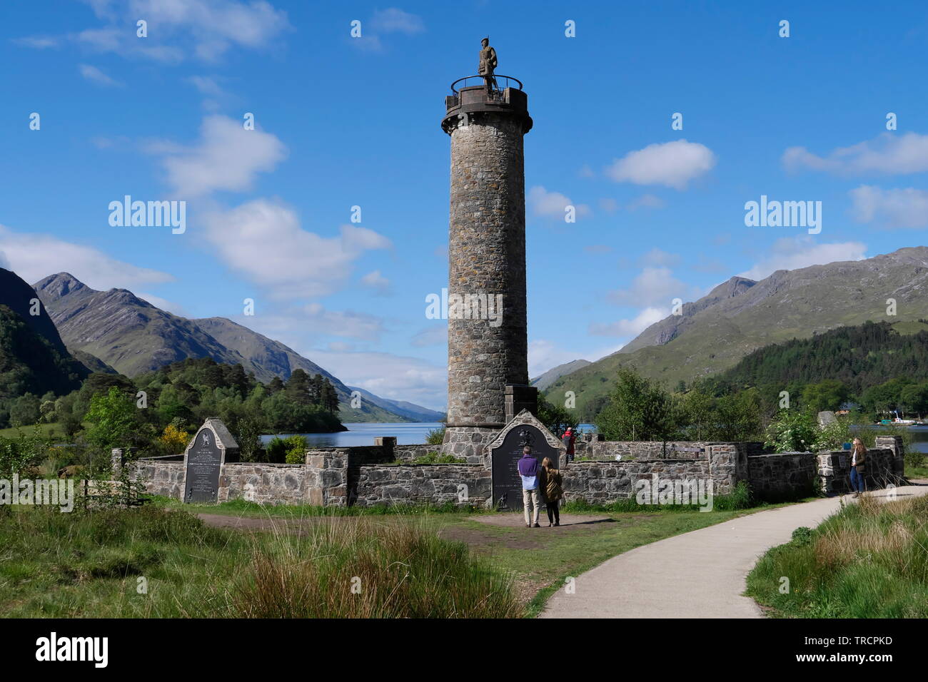 Statue monument bonnie prince charlie hi-res stock photography and ...
