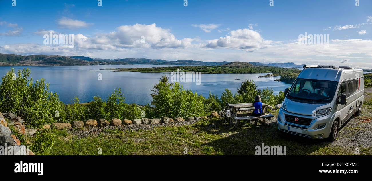 Leka campsite hi-res stock photography and images - Alamy