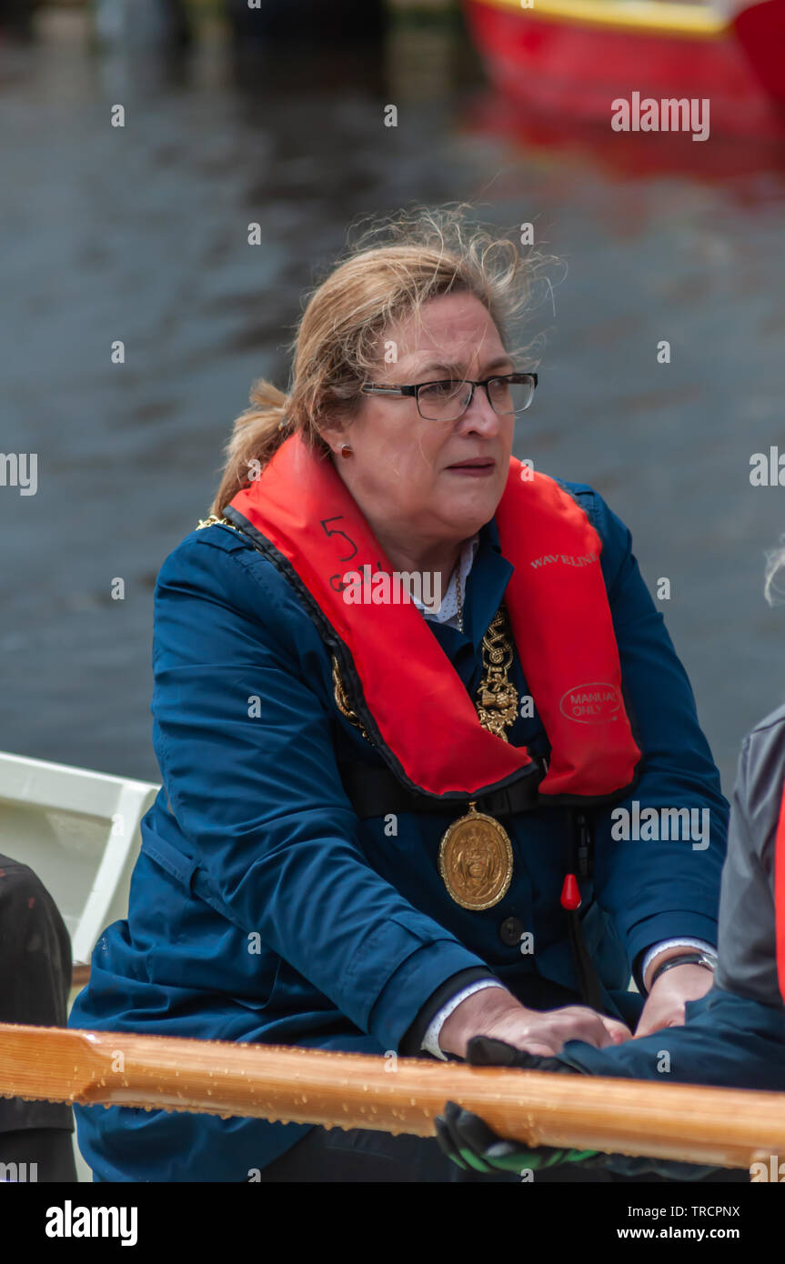 Glasgow, Scotland, UK. 3rd June, 2019. The Lord Provost Of Glasgow Eva ...