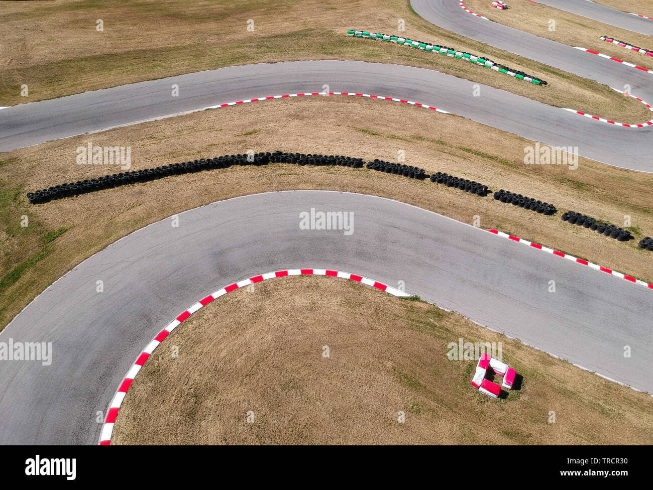 Race track aerial hi-res stock photography and images - Alamy