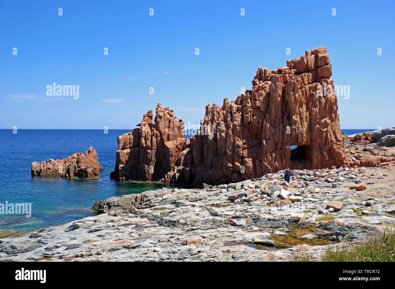 Red Rocks Arbatax High Resolution Stock Photography and Images - Alamy