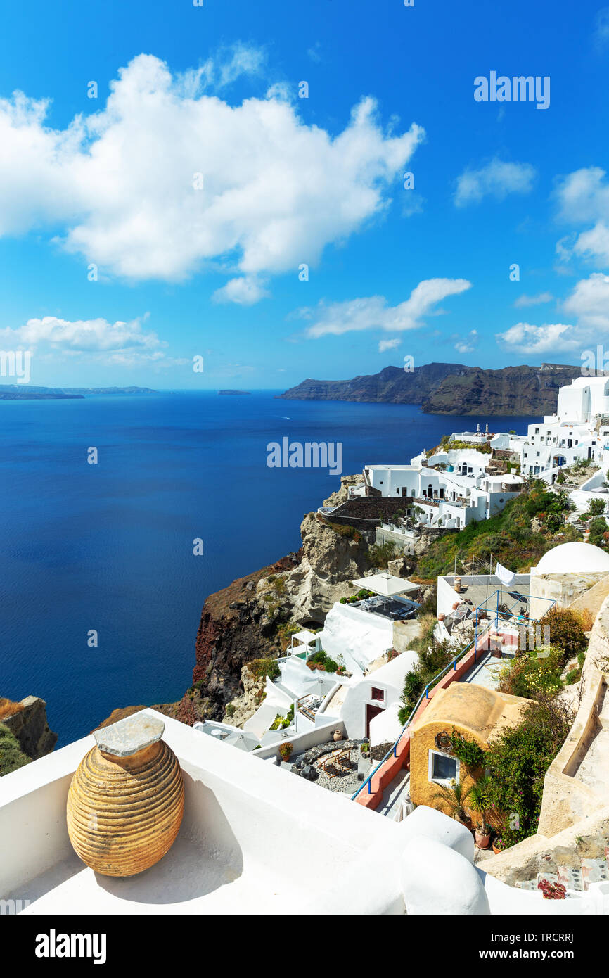 Caldera at oia hi-res stock photography and images - Alamy