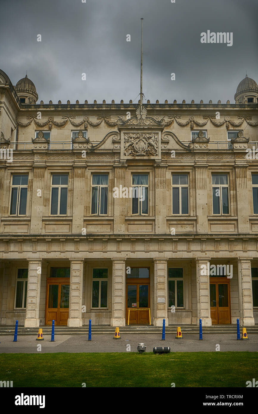 Queens Building Queens College Stock Photo - Alamy