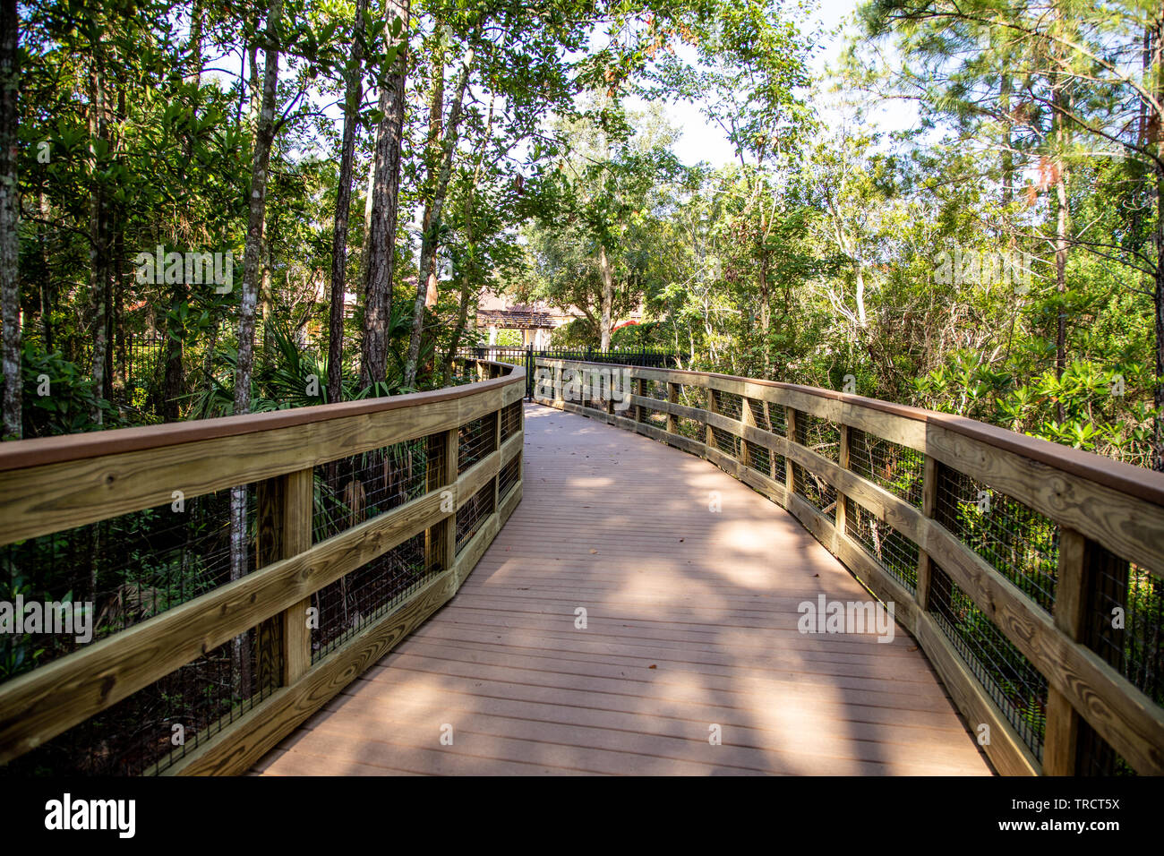 Completed Walk Bridges Stock Photo - Alamy