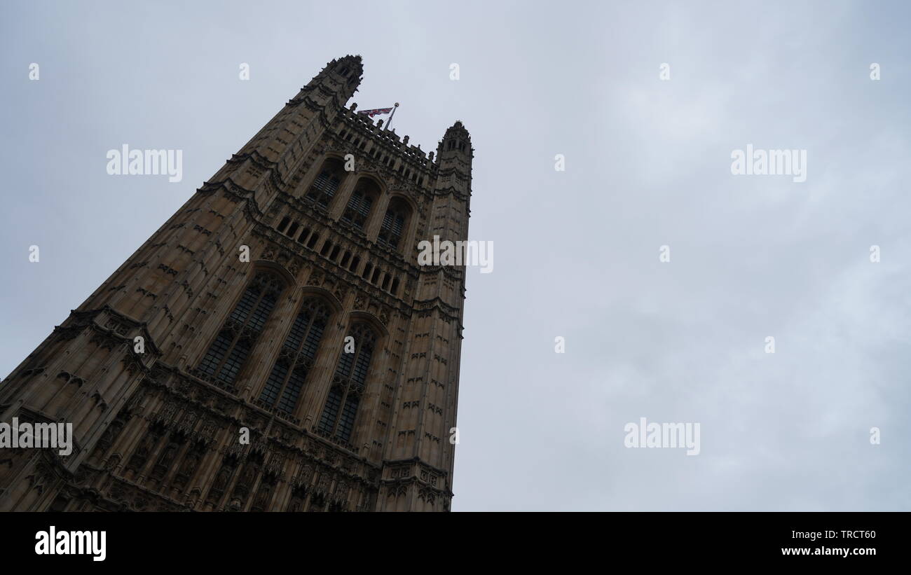 Parliament victoria tower hi-res stock photography and images - Alamy