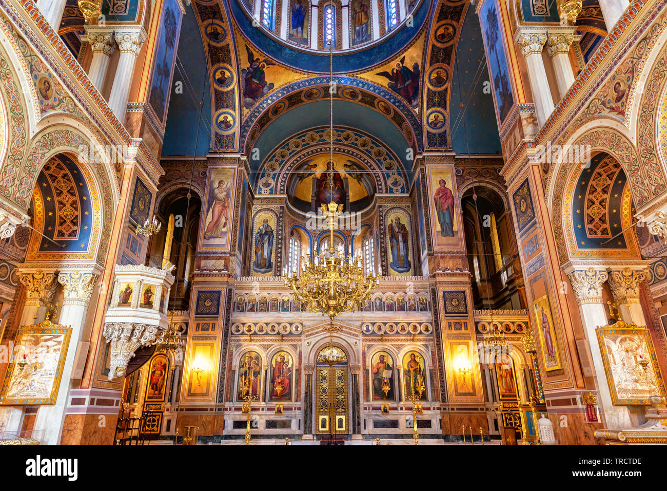 Metropolitan cathedral of athens hi-res stock photography and images ...